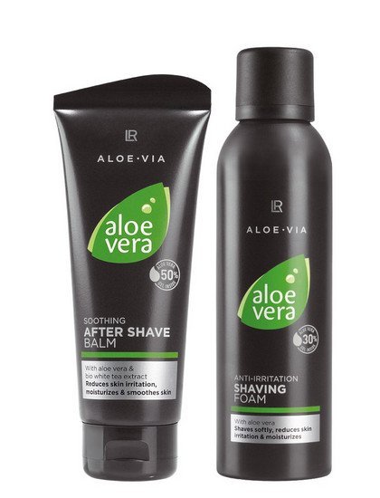 Set Aloe Vera Men - Mousse à raser